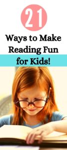 Making Reading Fun for Children | 21 Fun Ideas - More Than Just Reading